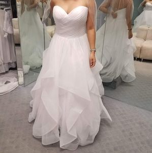 Alfred Angelo | Dresses | Alfred Angelo Tulle Ballgown Wedding Dress ...